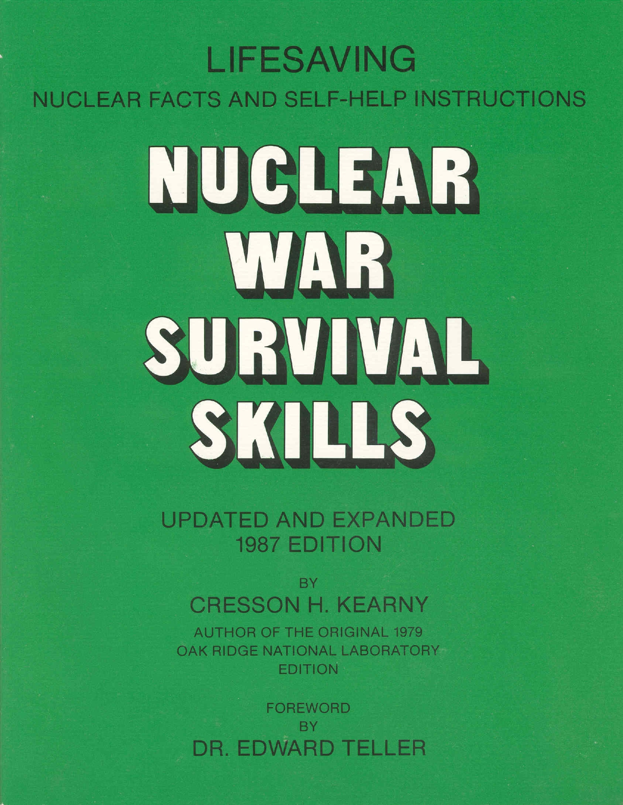 Nuclear War Survival Skills Book Available Free – Canadian Preppers Network