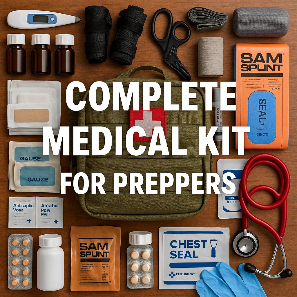 The Complete Medical Kit for Preppers: What You Really Need - Canadian ...