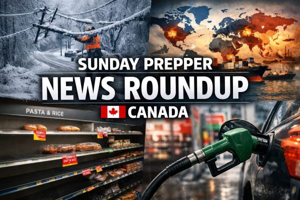 Sunday Prepper News Roundup — Canada – Canadian Preppers Network