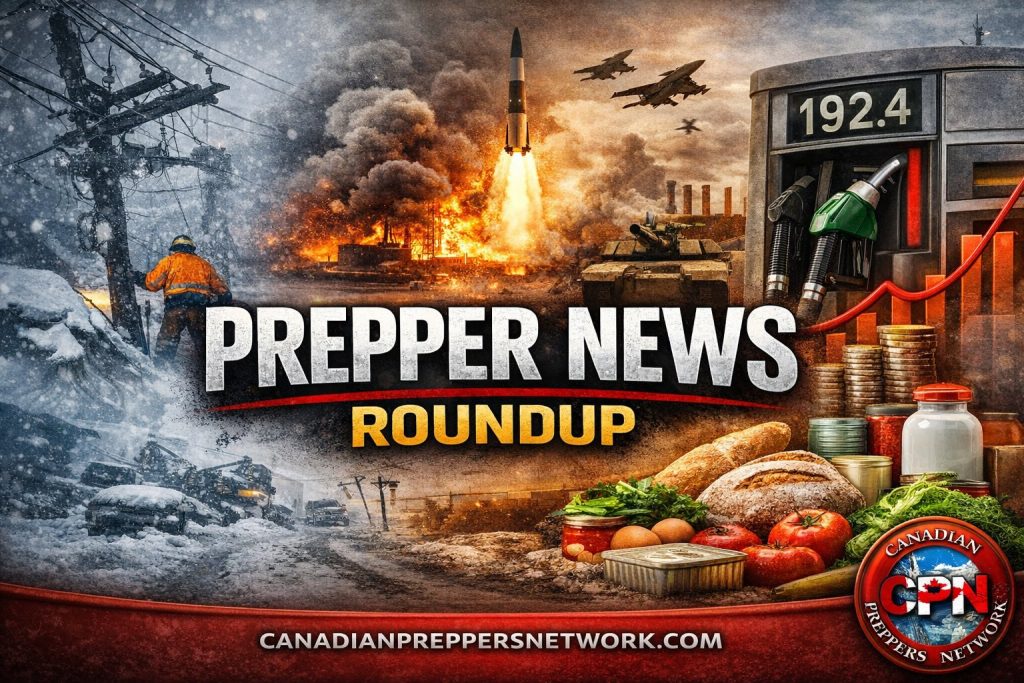Prepper News Roundup – April 26, 2026 – Canadian Preppers Network