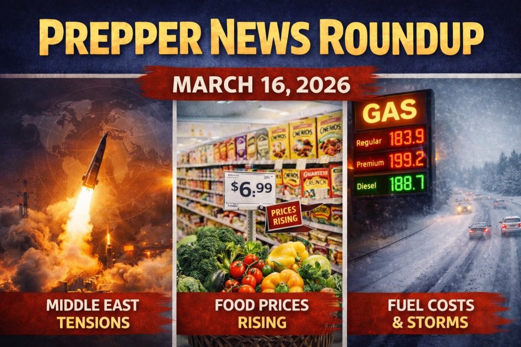 Prepper News Roundup – April 26, 2026 – Canadian Preppers Network