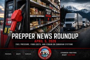 Prepper News Roundup — April 5, 2026 – Canadian Preppers Network